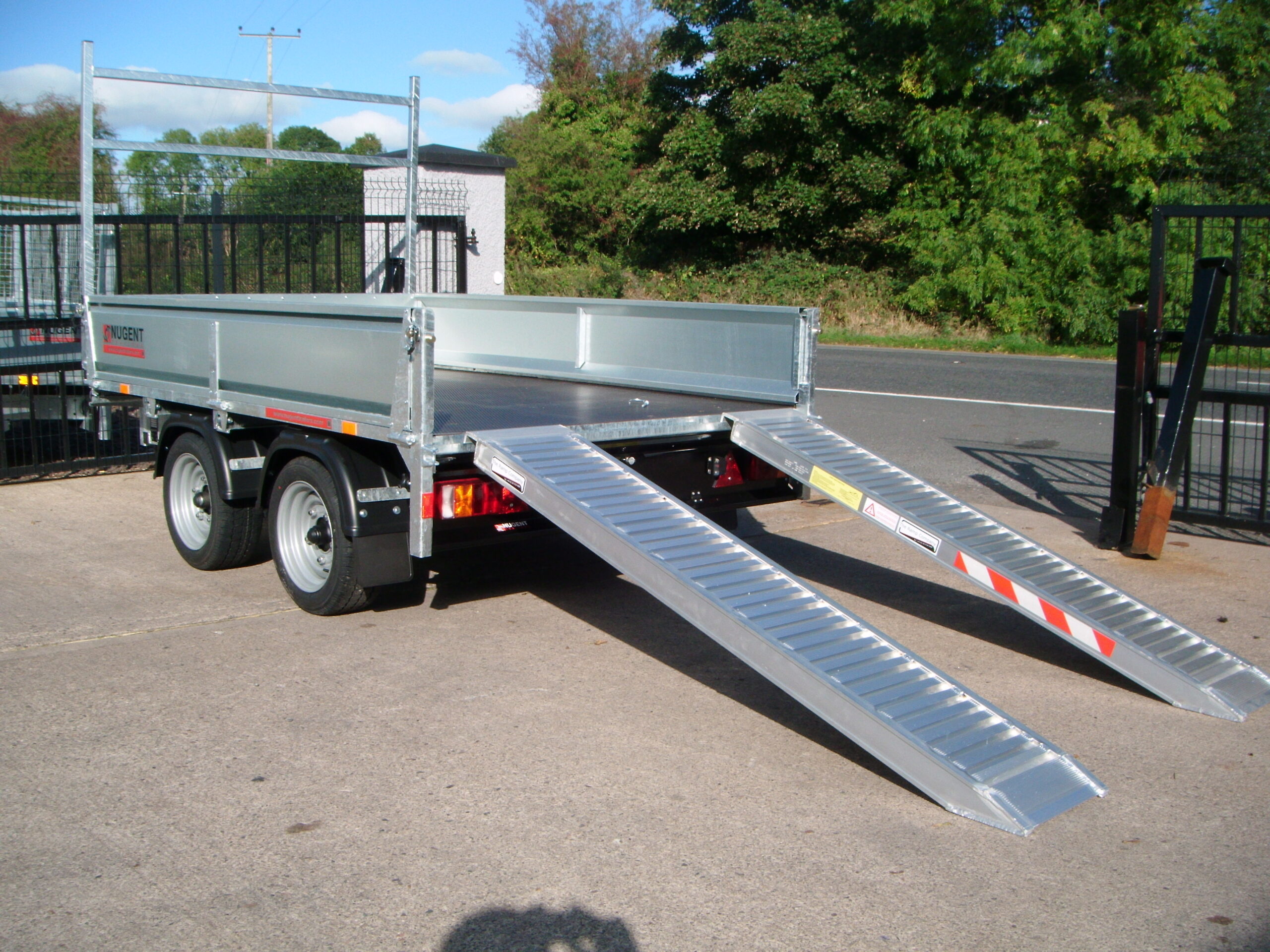 8ft Alloy Trailer / Plant Ramps - G-Tec Trailers